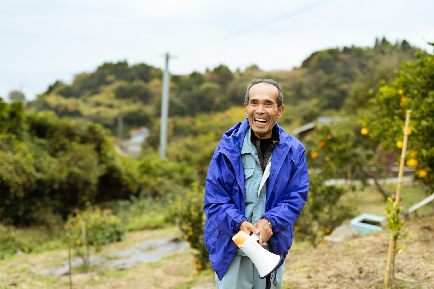 Citrus workshop with Mr. Toshikazu Iwasaki Harvest Amanatsu in an ...